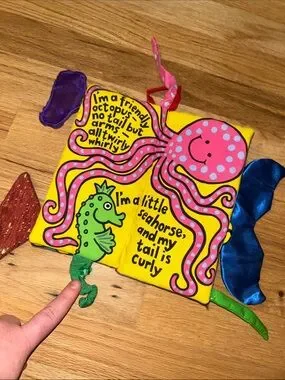 Jellycat | Toys | Jellycat Fishy Tails Activity Book | Poshmark